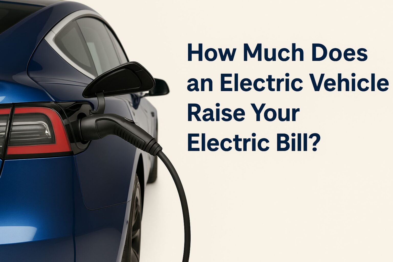 How Much Do EVs Increase Your Electric Bill? | The Electricians