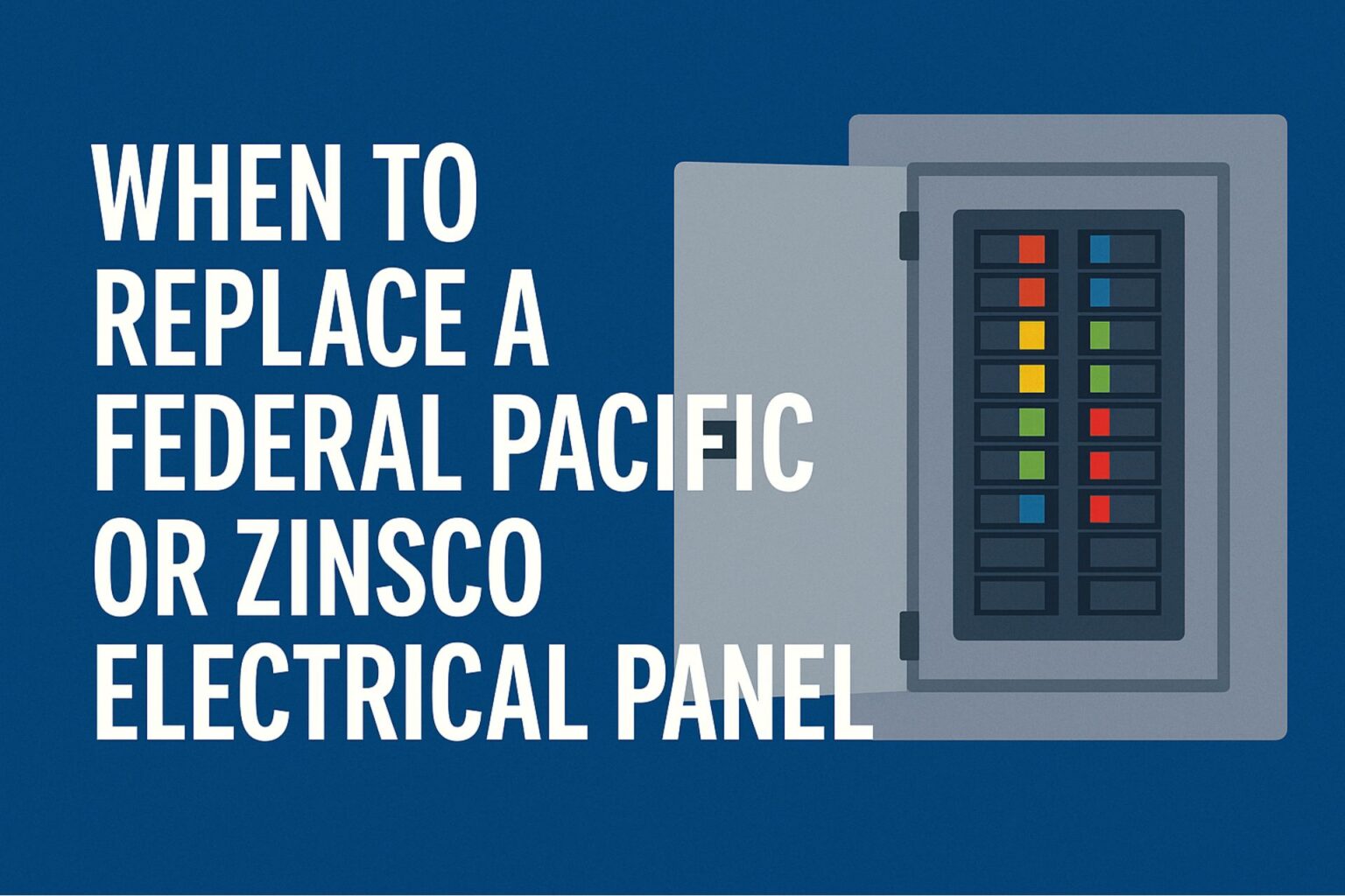 When to Replace a Federal Pacific or Zinsco Electrical Panel