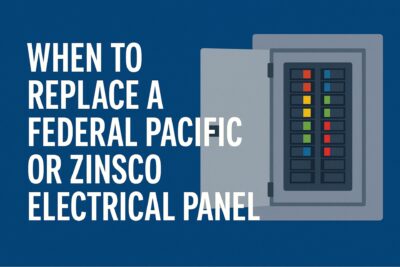 When to Replace a Federal Pacific or Zinsco Electrical Panel