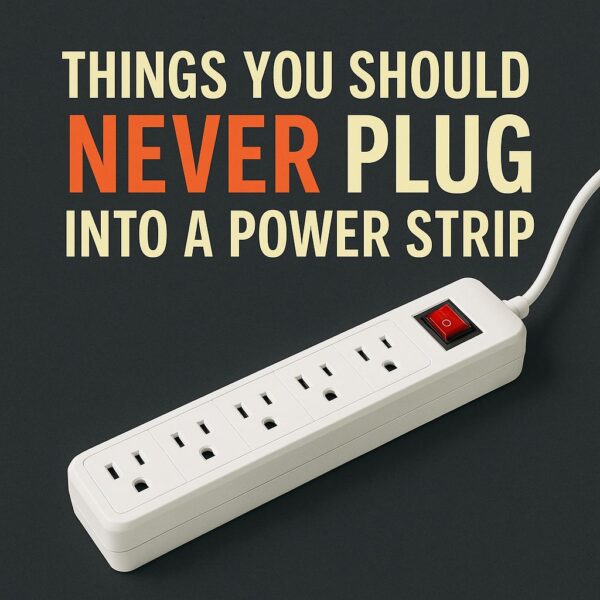 10 Things You Should Never Plug Into a Power Strip