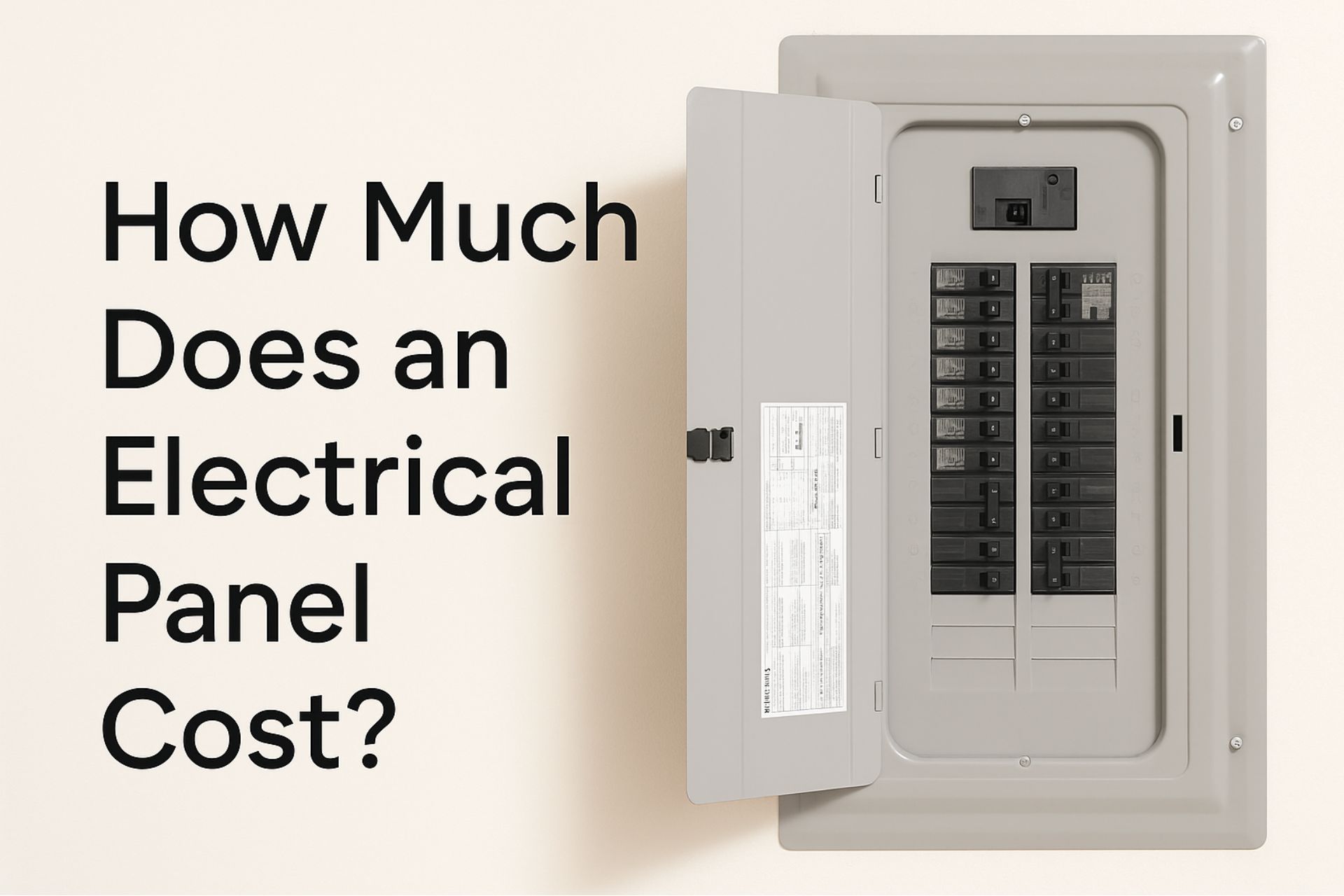 Electrical Panel Cost Guide | Colorado Upgrade Prices