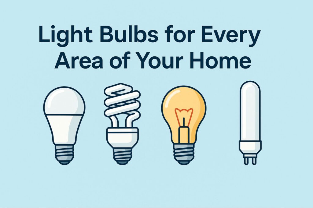 Best Light Bulbs for Every Room in Your Home | The Electricians