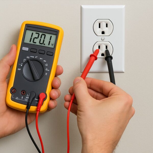 How to Test an Outlet with a Multimeter | The Electricians Guide
