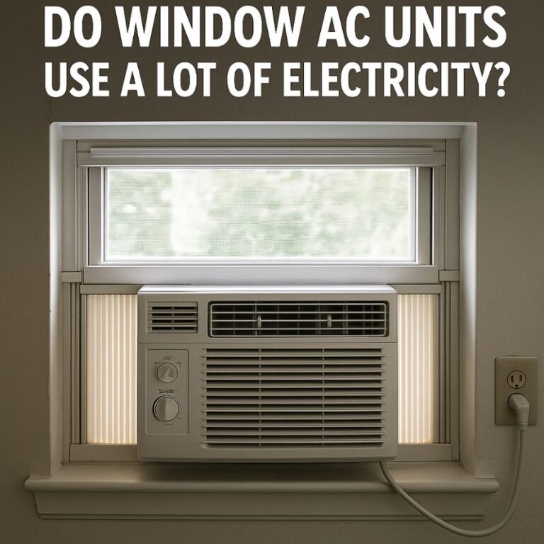 Do Window AC Units Use a Lot of Electricity? | The Electricians