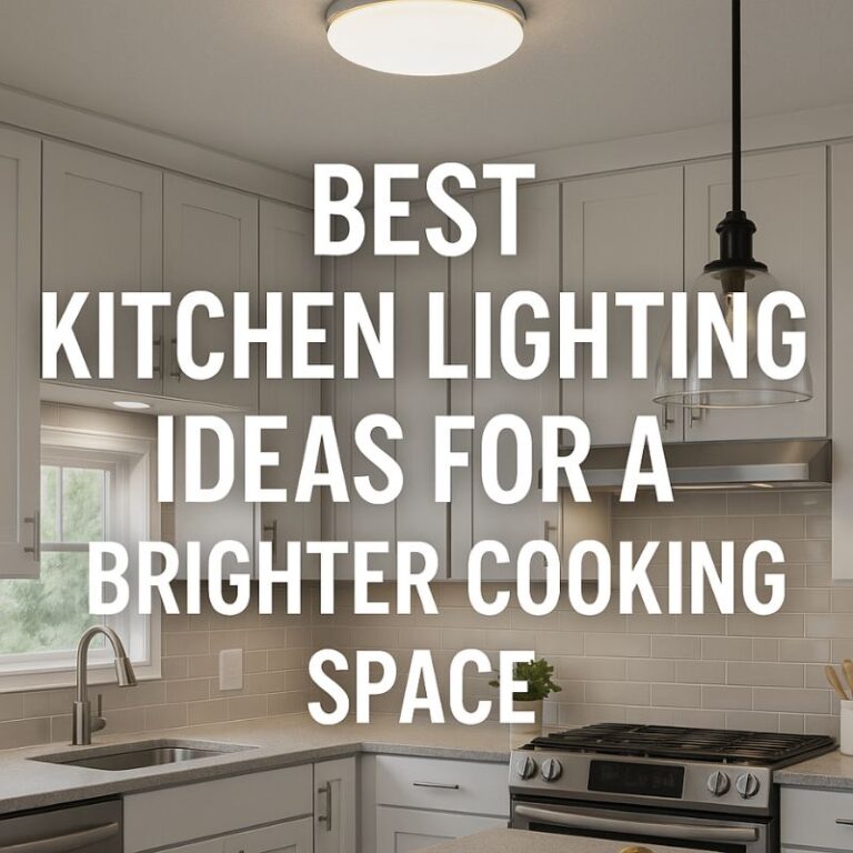 Best Kitchen Lighting Ideas for Style, Function & Comfort